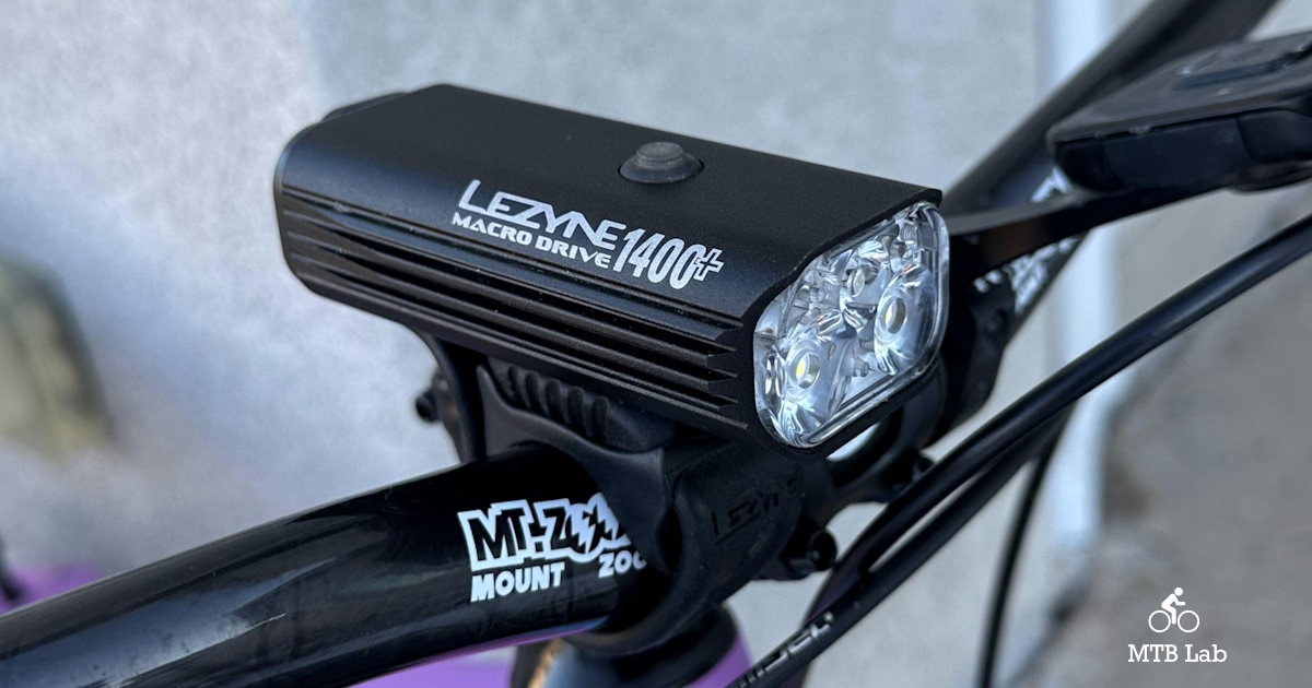 Lezyne Macro Drive 1400+ Light Review – The MTB Lab